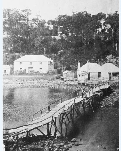 Footbridge, Mosman Bay, Mosman | Lost Mosman